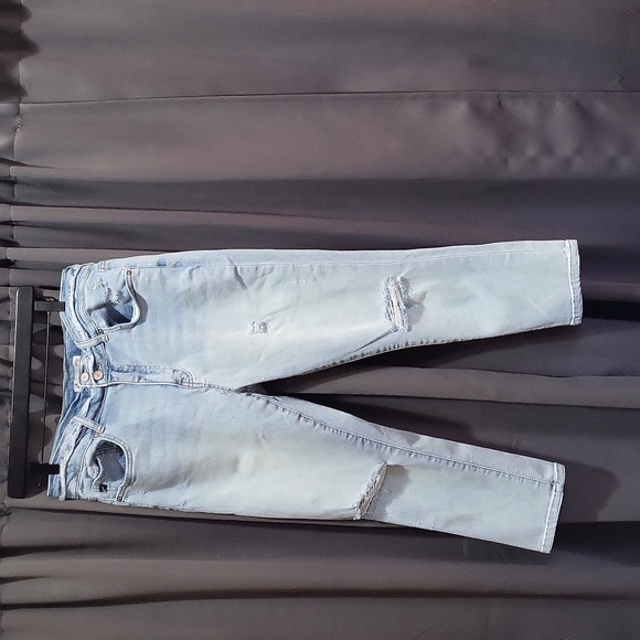 KANKAN | Jeans | Kankan Stretch Distressed Womens Jean Capris Size 3 ...